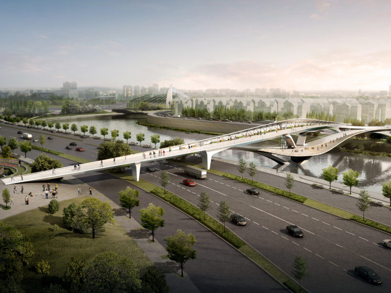 TOM WÜNSCHMANN architecture+design : INFINITY LOOP, WUCHAZI BRIDGE